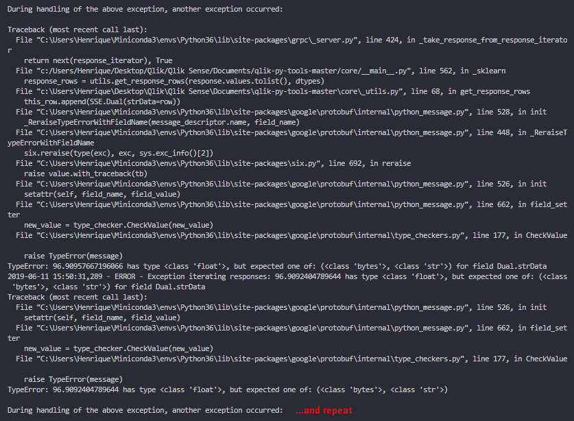 Assertion Error - Passing features to Sklearn · Issue #31 · nabeel-oz/qlik-py-tools · GitHub