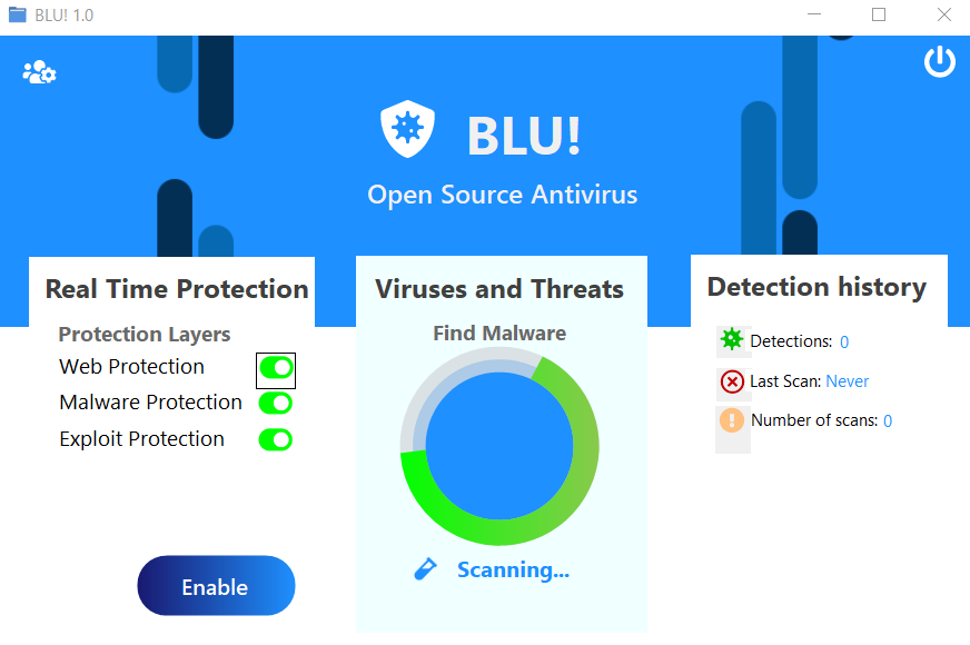 GitHub - PolGs/BLU-Antivirus: Antivirus Solution(GUI) .NET Framework