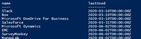 Discovered apps · Issue #73 · microsoft/MCAS · GitHub