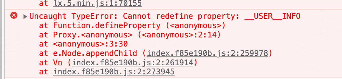 Script标签中configurable False有对象触发报错：cannot Redefine Property X · Issue 662 · Tencent Wujie · Github