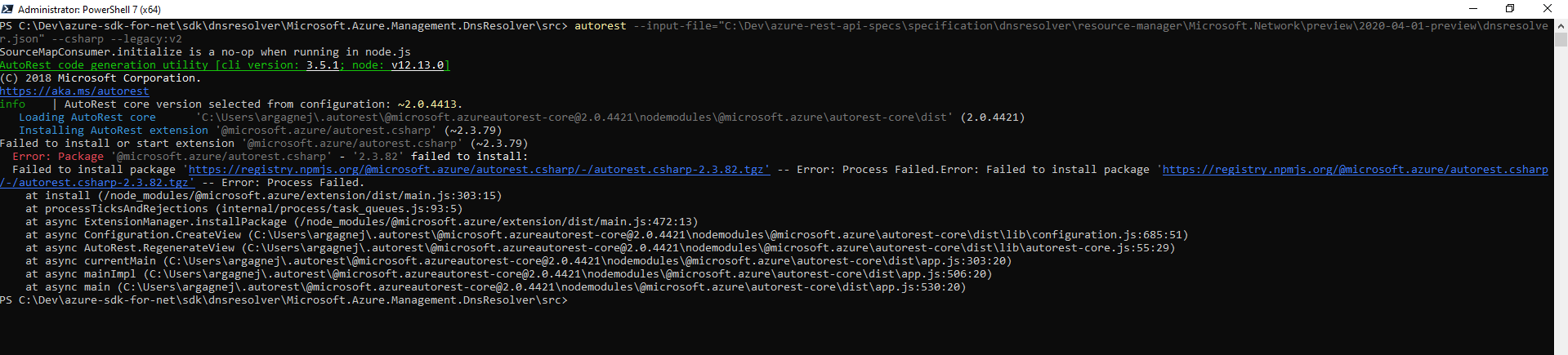 Not Able To Use V2 Extension For C Code Generator · Issue 4419 · Azure Autorest · Github