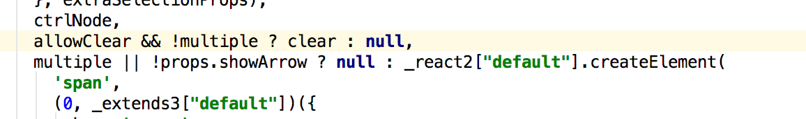 select下拉控件多选模式下allowClear不生效 · Issue #8381 · ant-design/ant-design · GitHub