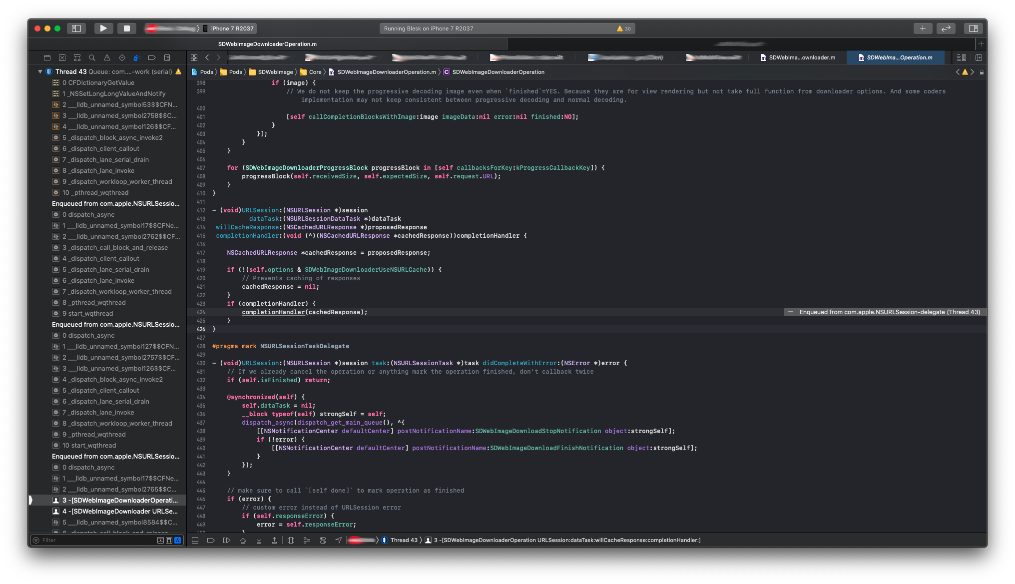 CFDictionaryGetValue EXC_BAD_ACCESS KERN_INVALID_ADDRESS · Issue #3122 · SDWebImage/SDWebImage ...