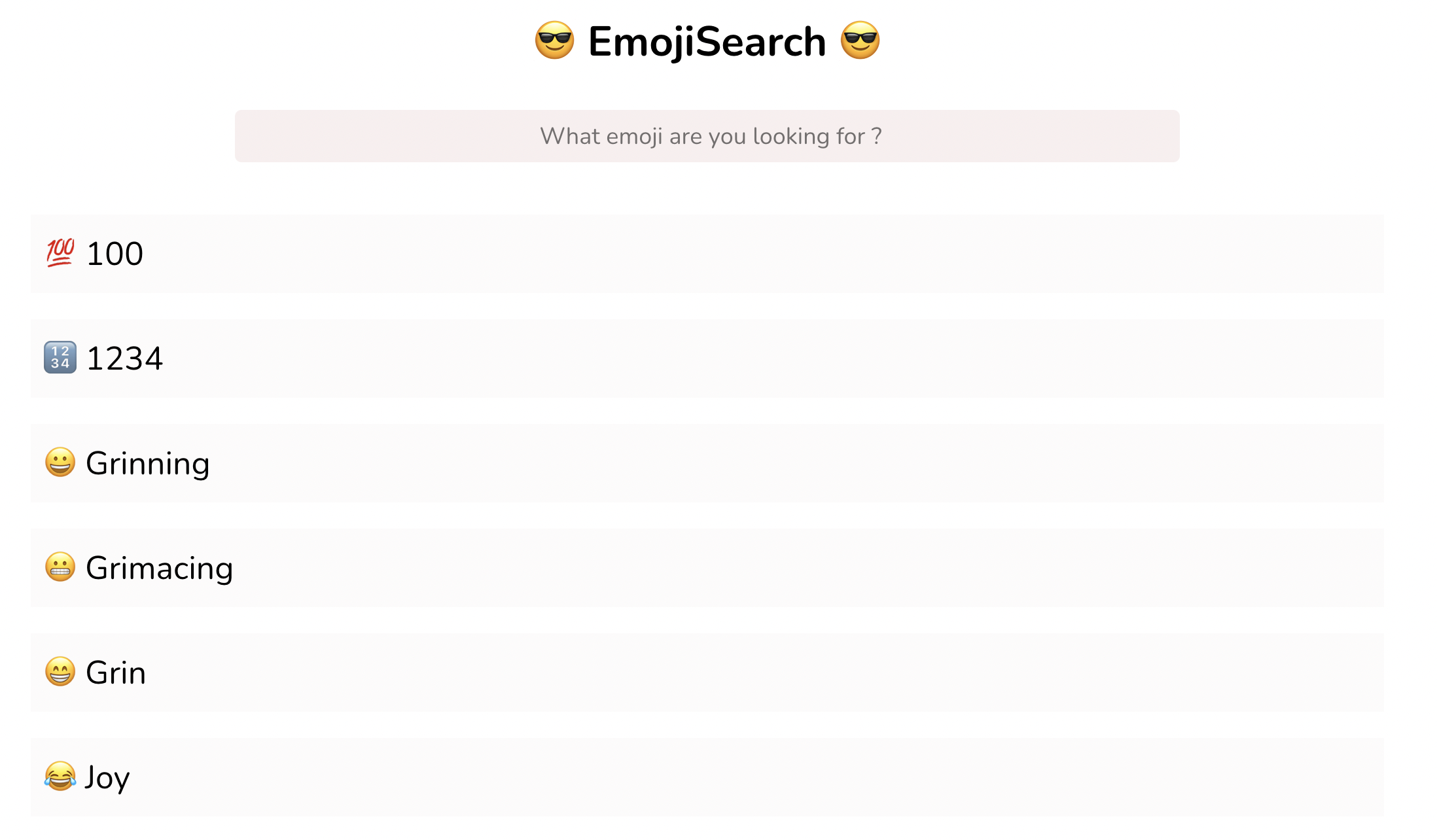 GitHub - Zebiphire/emoji-search-reactjs