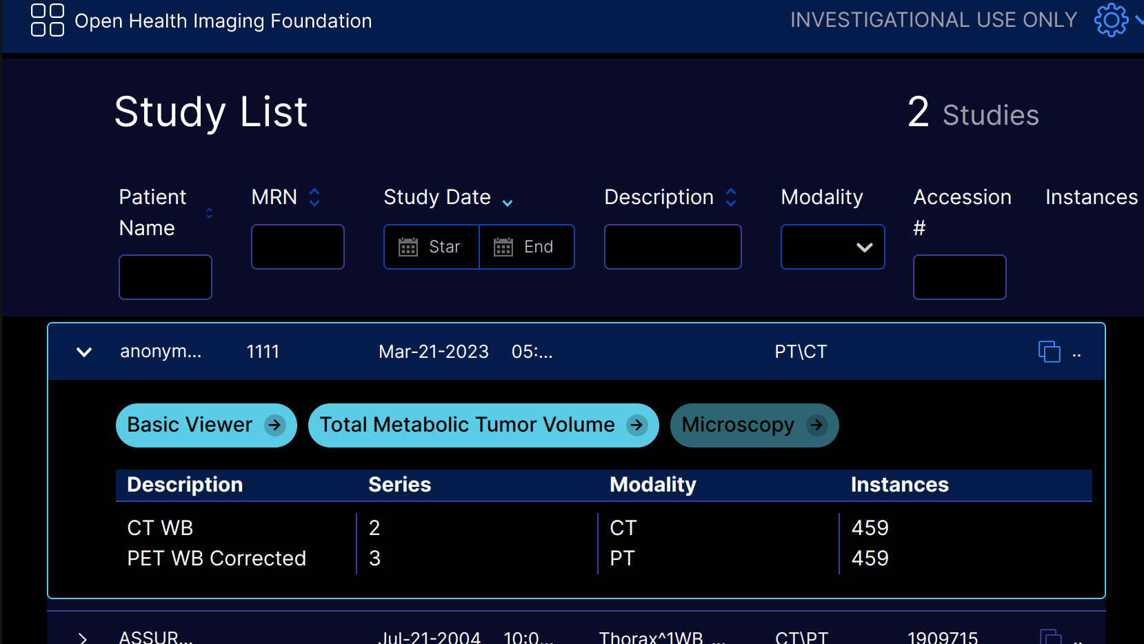[Bug] PET serie lost in basic viewer · Issue #3411 · OHIF/Viewers · GitHub