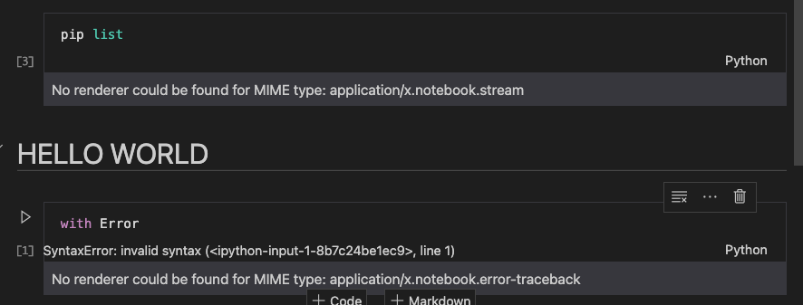 Structure Of Notebook Cell Output Does Not Line Up With Api And Texterror Output Not Supported 
