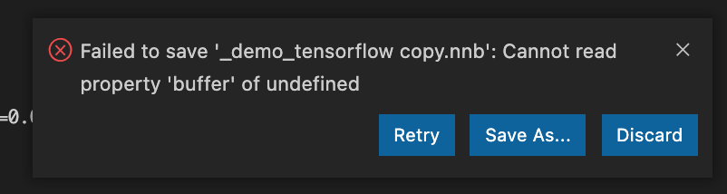 Unable to save notebook when executing a long running cell · Issue ...