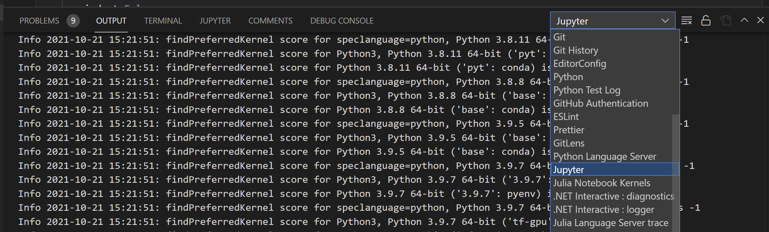 Python version inconsistency · Issue #7916 · microsoft/vscode-jupyter · GitHub