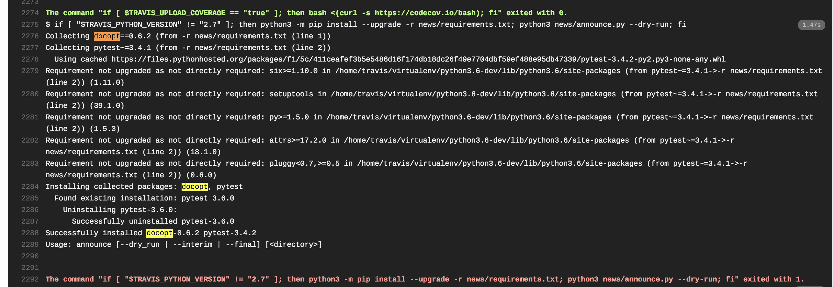Travis Ci Is Failing Due To Invalid Args In News Entry Validation Script · Issue 1834