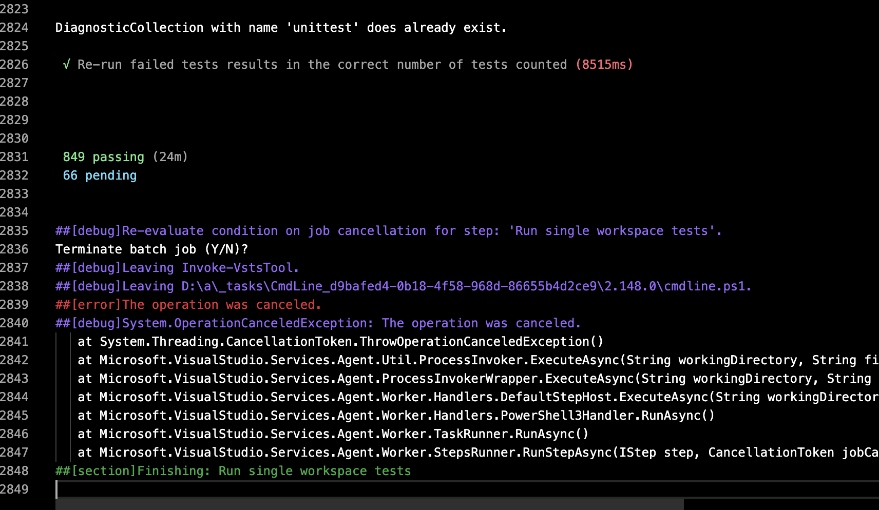 Azdo CI is failing with timeout of 60m · Issue #4905 · microsoft/vscode-python · GitHub