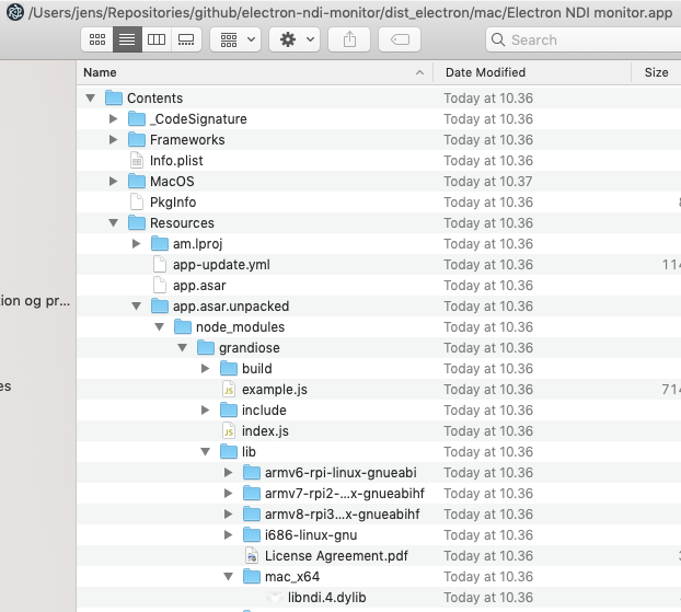 Image Not Found Of Library From Node Gyp Dependency · Issue 4476 · Electron Userlandelectron
