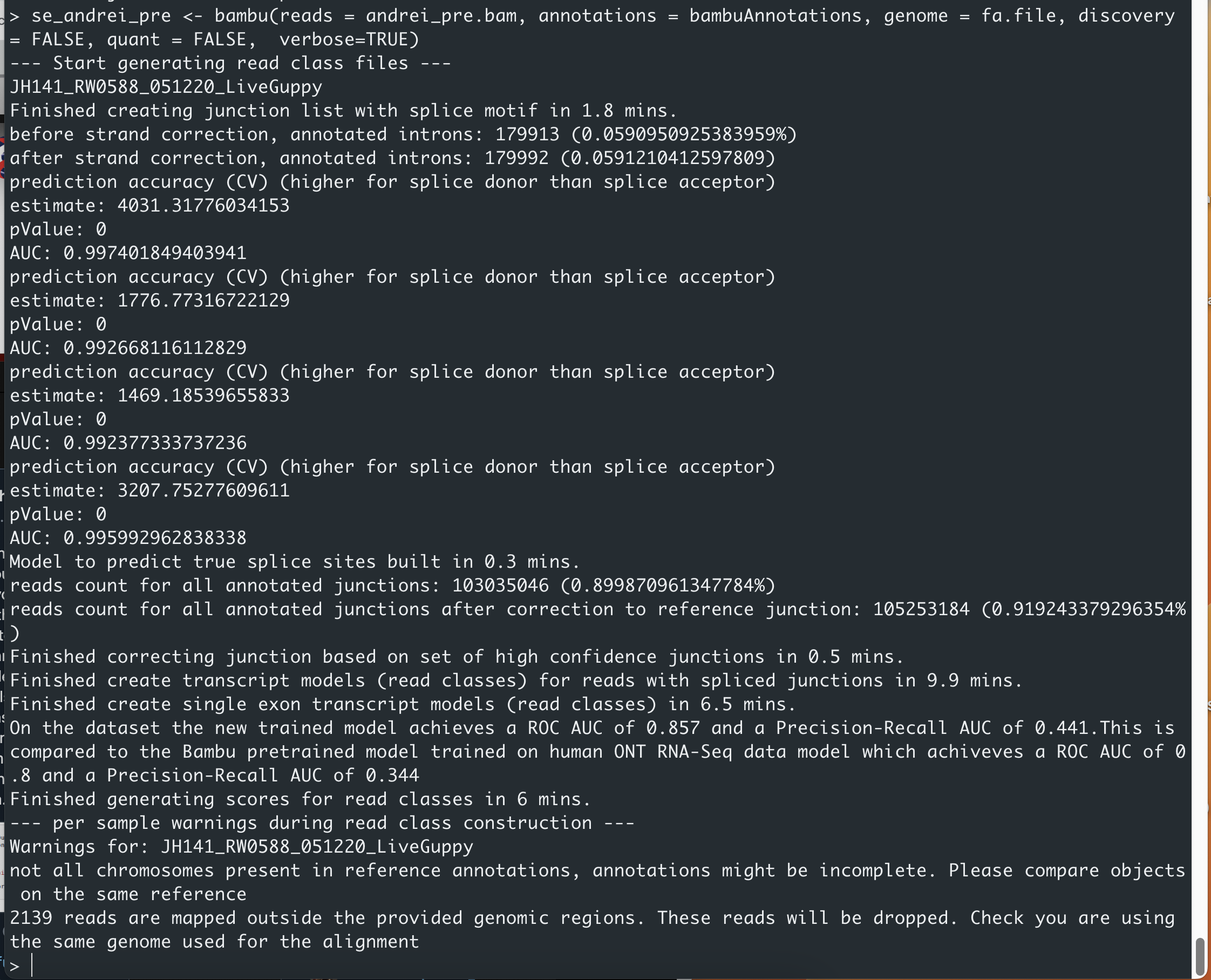 Following up BiocParallel errors in #340 · Issue #361 · GoekeLab/bambu ...