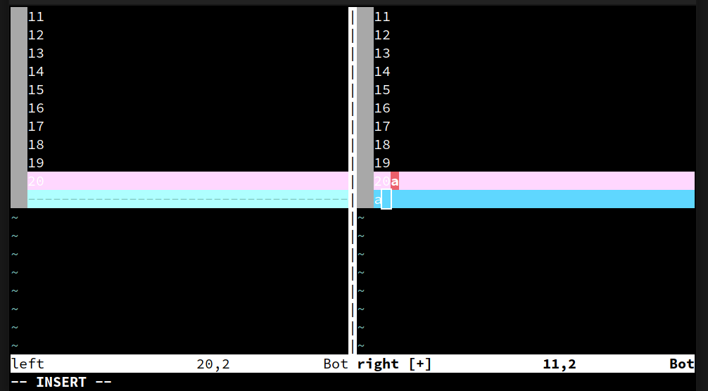 Unexpected scrolling while editing with diff mode enabled · Issue #8809 ...