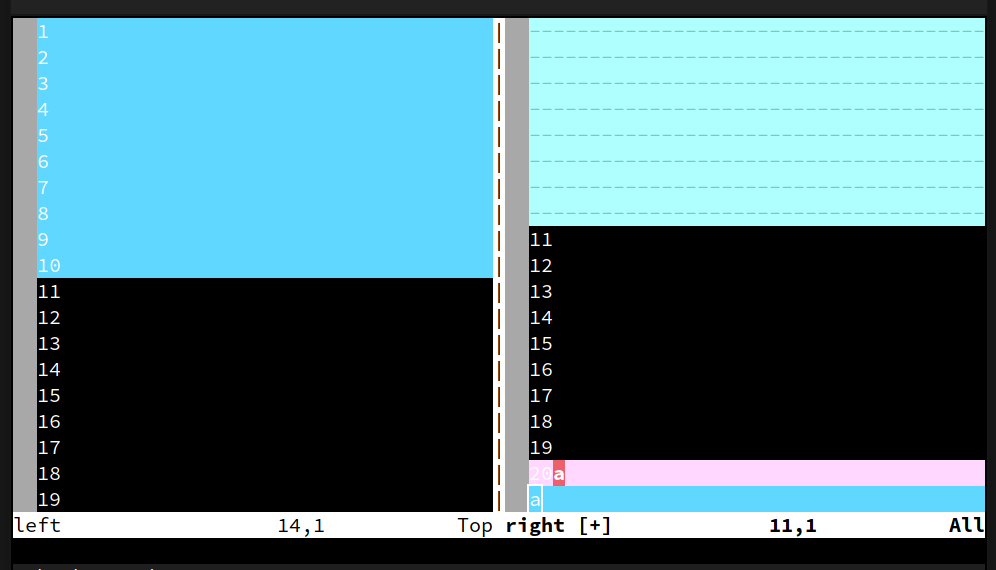 Unexpected scrolling while editing with diff mode enabled · Issue #8809 ...
