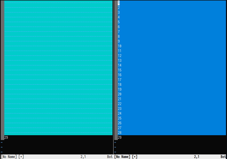 Wrong filler lines in linematch diff mode · Issue #24580 · neovim/neovim · GitHub