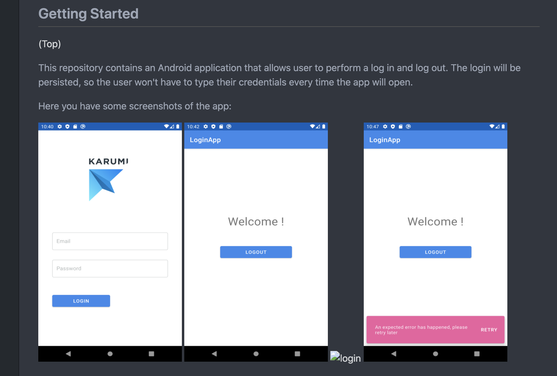 Error on Readme · Issue #45 · IkariMeister/LoginApp · GitHub