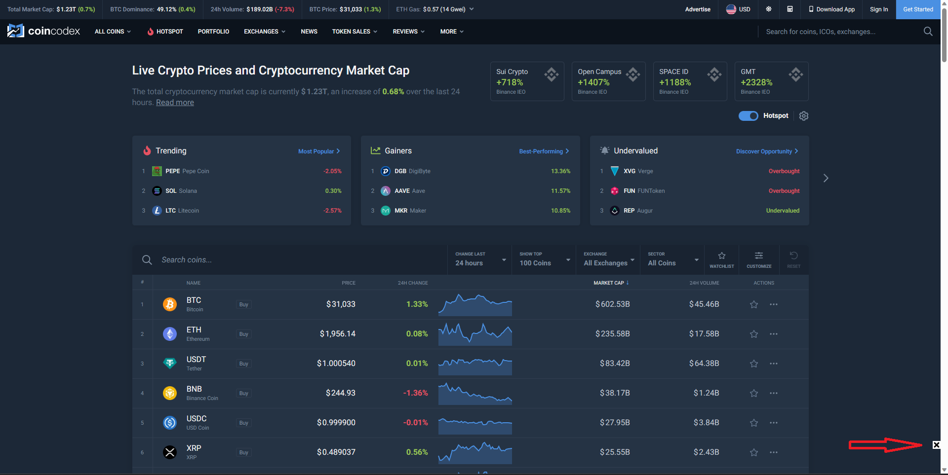 coincodex.com: breakage · Issue #18806 · uBlockOrigin/uAssets · GitHub