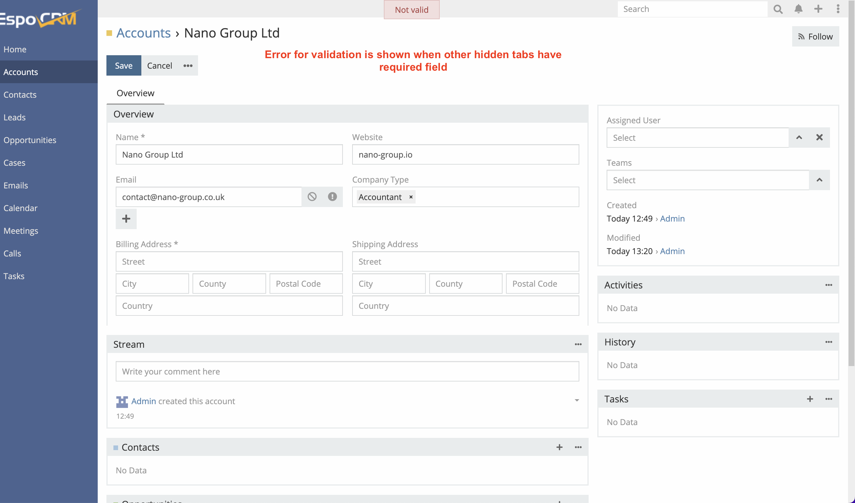 Detail view tabs · Issue #2379 · espocrm/espocrm · GitHub