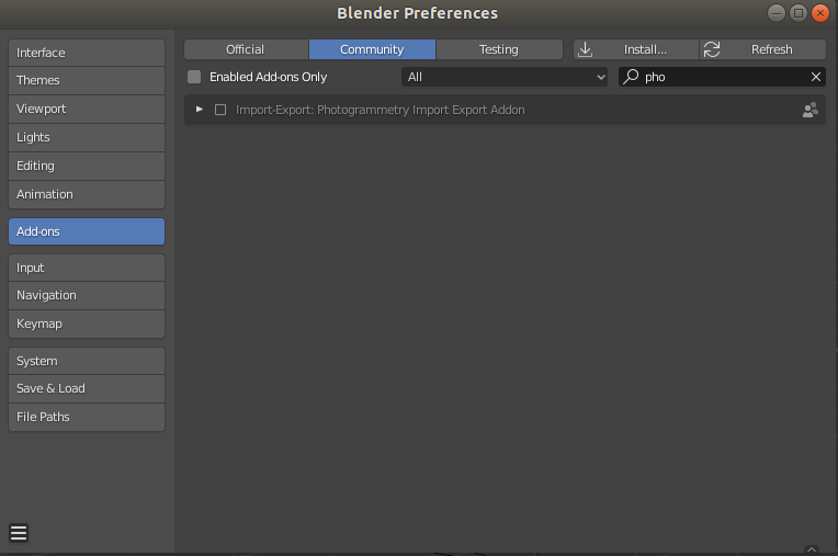 Not installing in Blender 2.83.5, does not show up in list for Activation · Issue #23 · SBCV ...