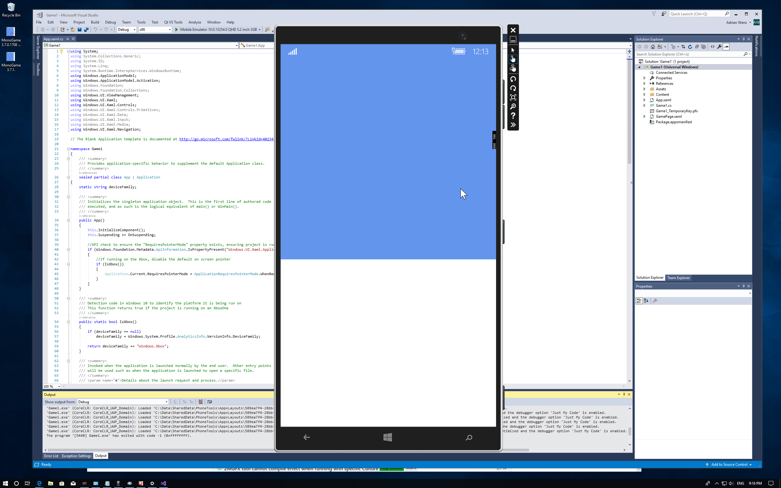 MonoGame 3.7.0.1708: SwapChainPanel Repaint Issues on Windows® 10 UWP (XAML) · Issue #6513 ...