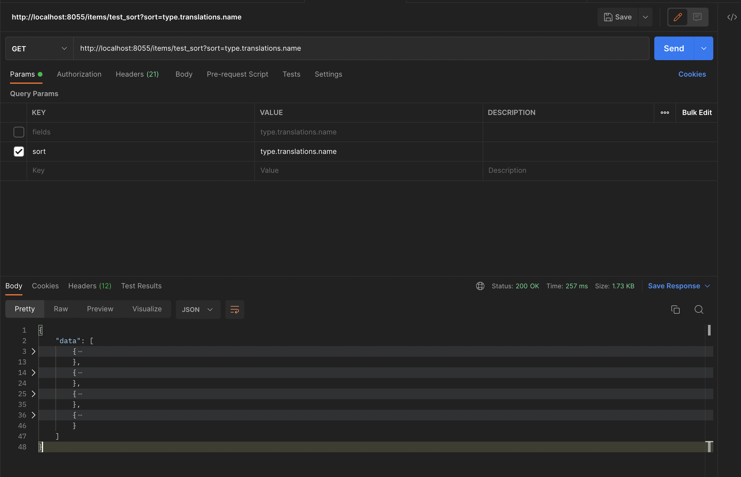 Sort on translations not work properly · Issue #15759 · directus/directus · GitHub