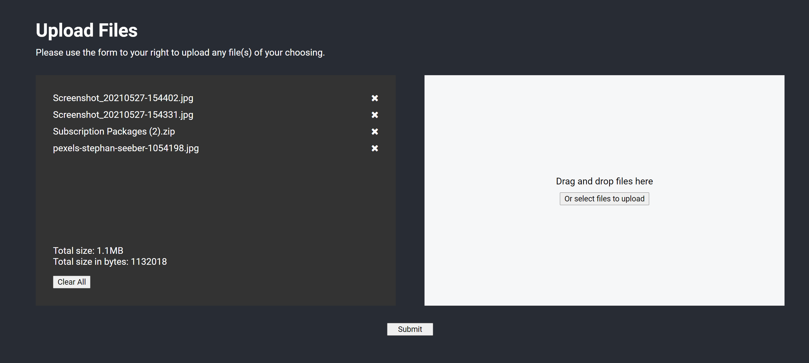 GitHub DZuz14 react use file upload A React Hook To Make File 