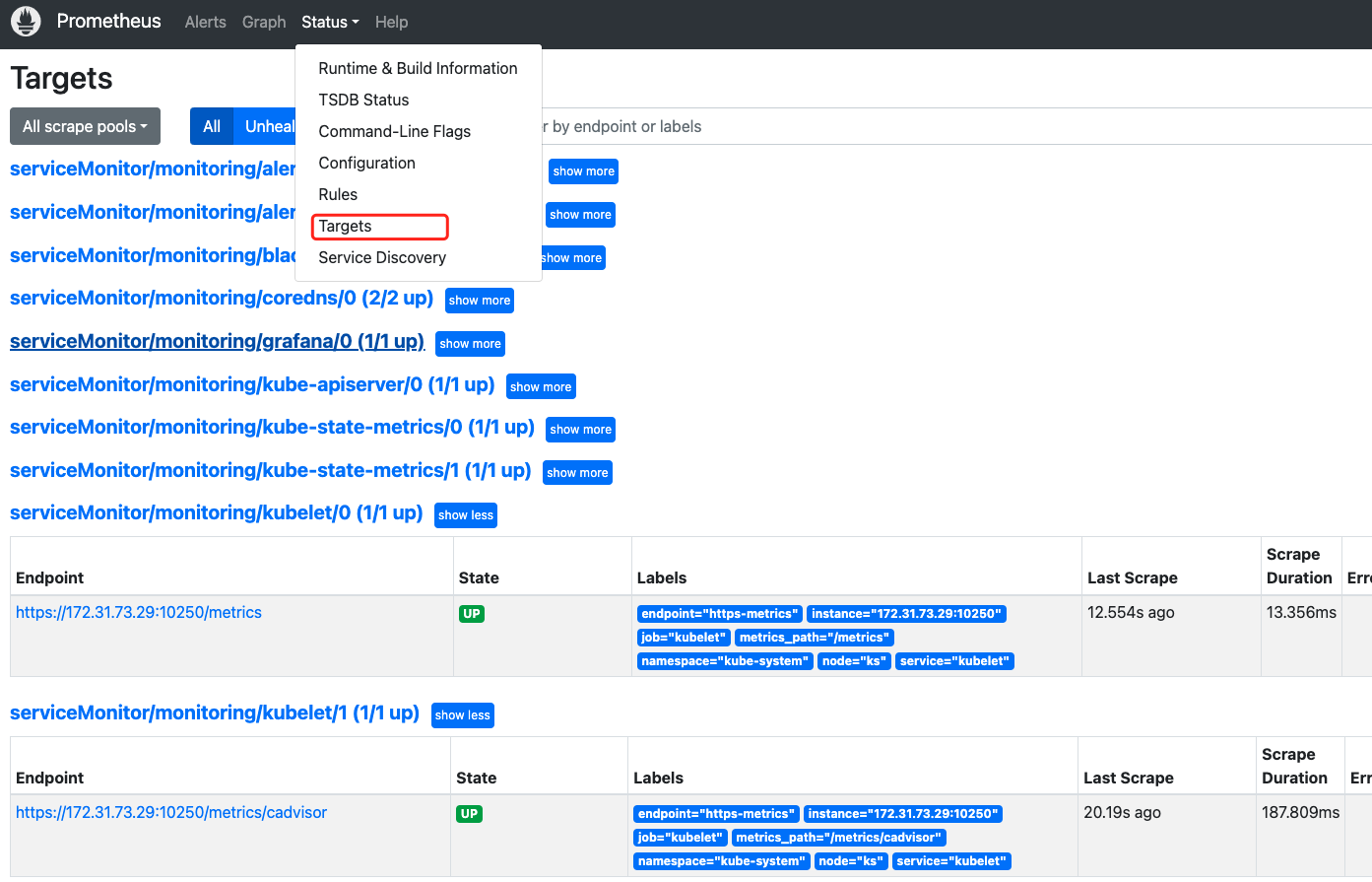 求助，监控面板获取不到POD的mem/cpu指标 · Issue #5597 · kubesphere/kubesphere · GitHub