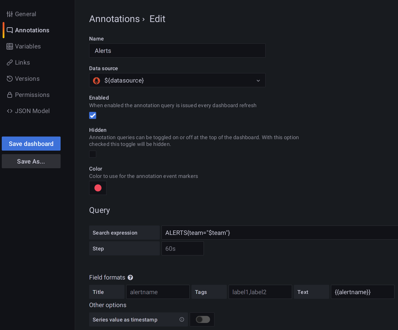 Annotations: Variables don't work in Annotations queries · Issue #43994 · grafana/grafana · GitHub
