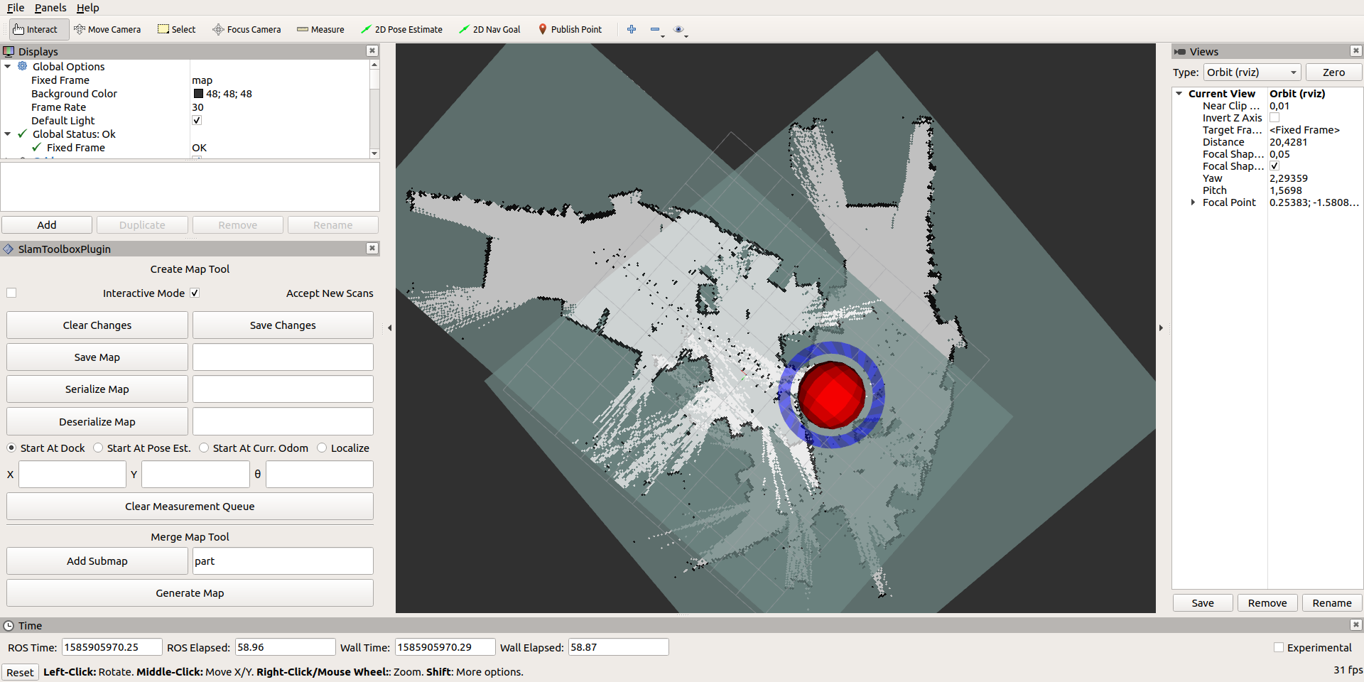 merge map, rotation · Issue #193 · SteveMacenski/slam_toolbox · GitHub