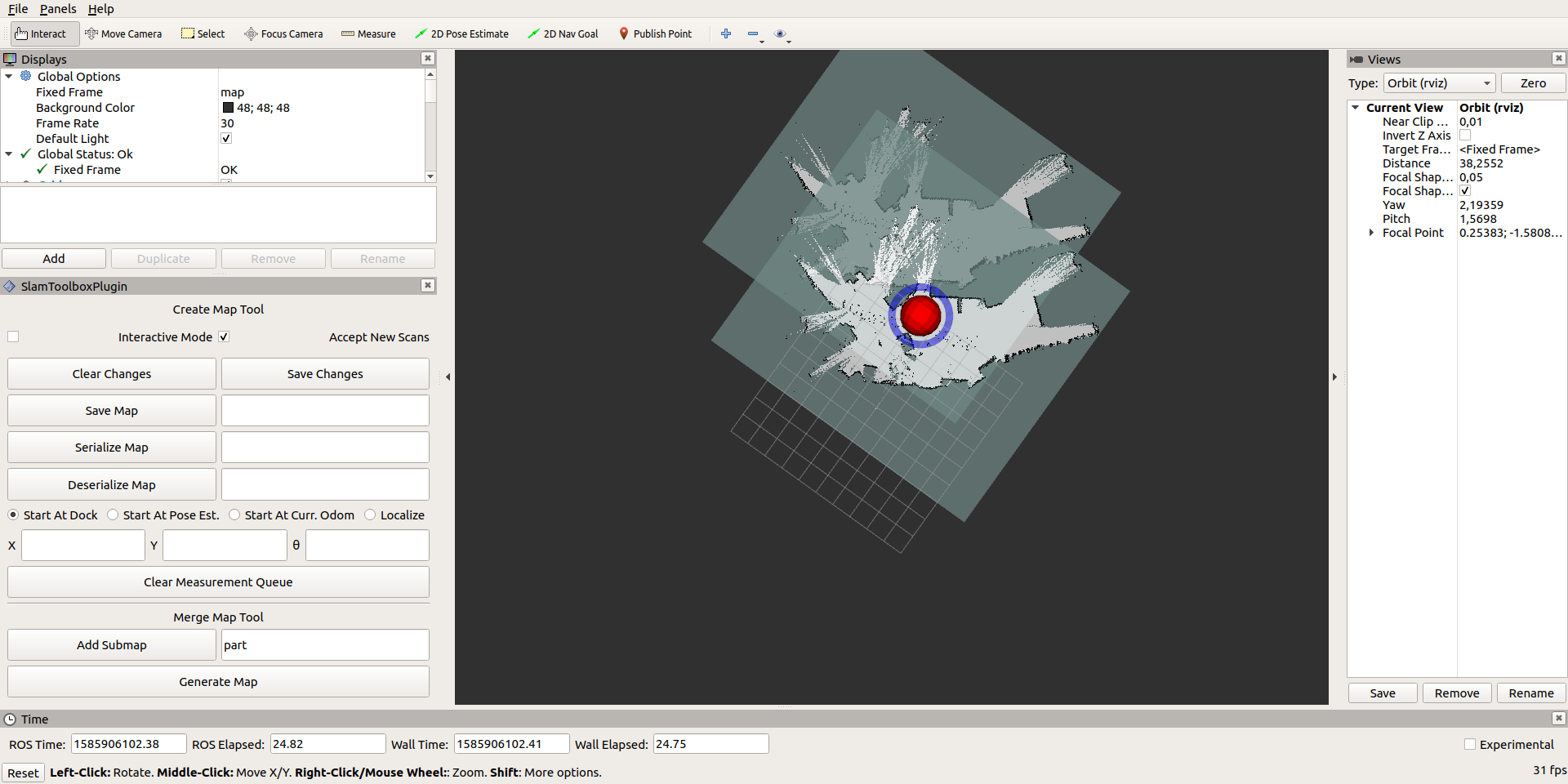 merge map, rotation · Issue #193 · SteveMacenski/slam_toolbox · GitHub