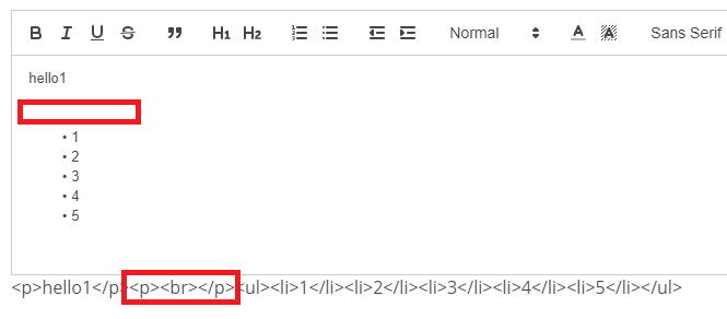 New line added on edit mode · Issue #357 · KillerCodeMonkey/ngx-quill ...