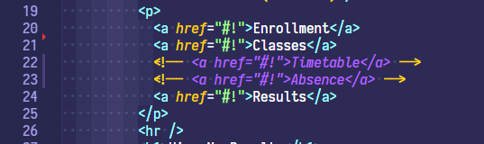 🐛 HTML comment punctuation is coloured erroneously · Issue #44 ...