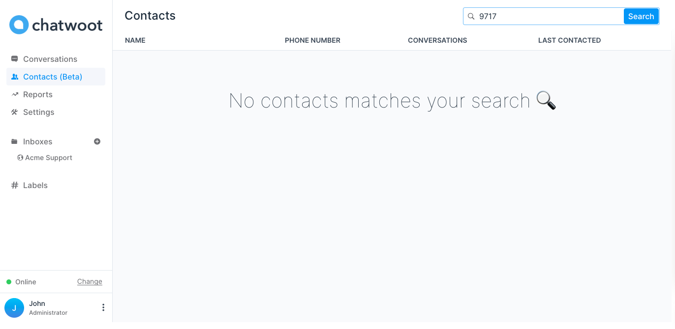 Phone number search support in contact search · Issue #1438 · chatwoot/chatwoot · GitHub