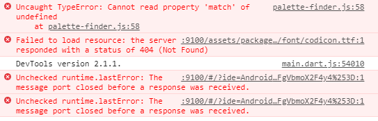 Devtools Problem An Infinite Loop Problem Freezes The App · Issue 2876 · Flutterdevtools · Github