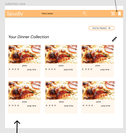 Recipe Collections (front-end) · Issue #197 · cse110-fa21-group27/cse110-fa21-group27 · GitHub