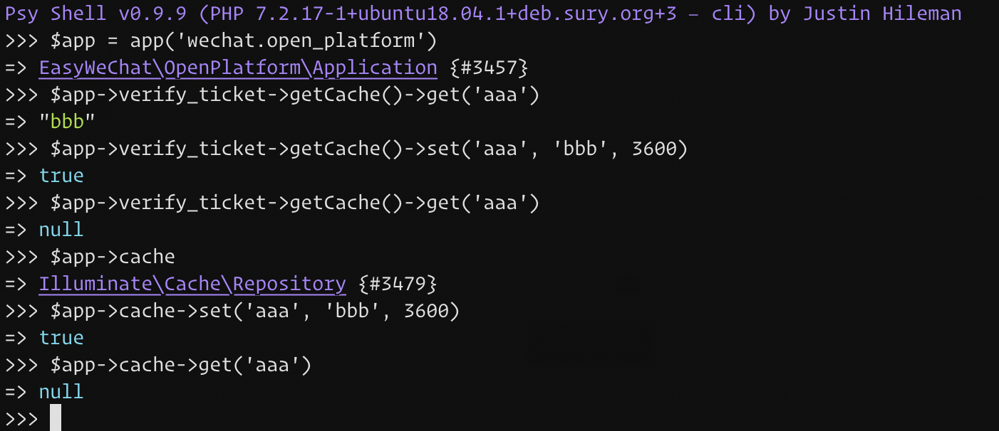 配置项 use_laravel_cache 无用 · Issue #177 · overtrue/laravel-wechat · GitHub