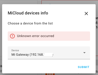 Unknown error in MiCloud devices info · Issue #511 · AlexxIT ...