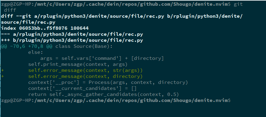 file/rec cause error, but file_rec work · Issue #484 · Shougo/denite.nvim · GitHub