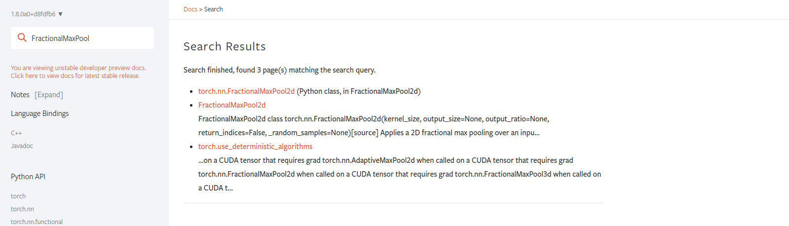 [docs] FractionalMaxPool3D documentation is not available on documentation site · Issue #51625 ...
