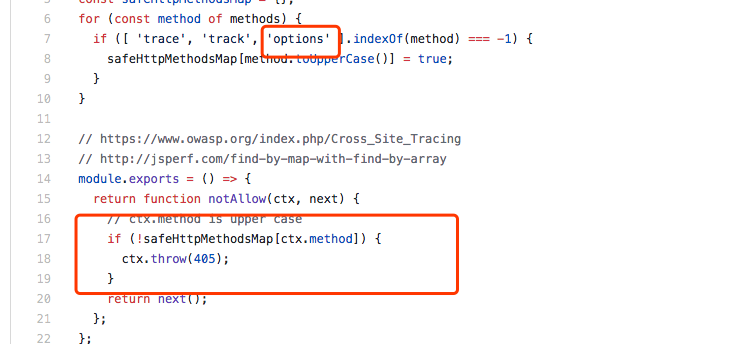 405 (Method Not Allowed) · Issue #1171 · eggjs/egg · GitHub