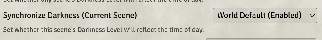 Per scene light synchronization should be in the scene config · Issue ...