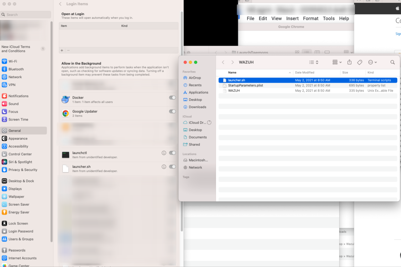 Rename macOS `login item` · Issue #2199 · wazuh/wazuh-packages · GitHub
