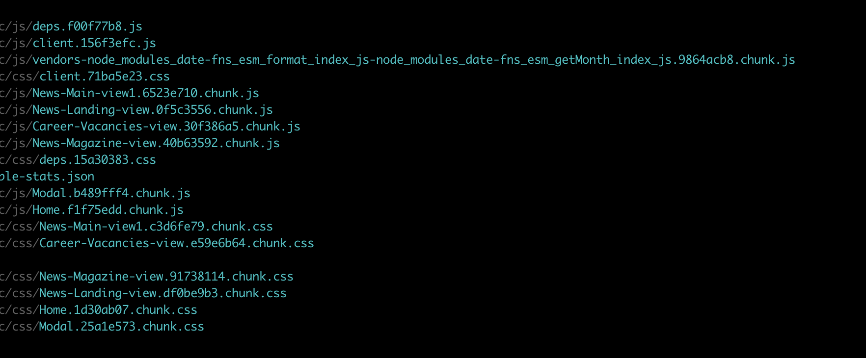 Split Chunks Per Dynamic Import · Issue 1786 · Jaredpalmer Razzle · Github