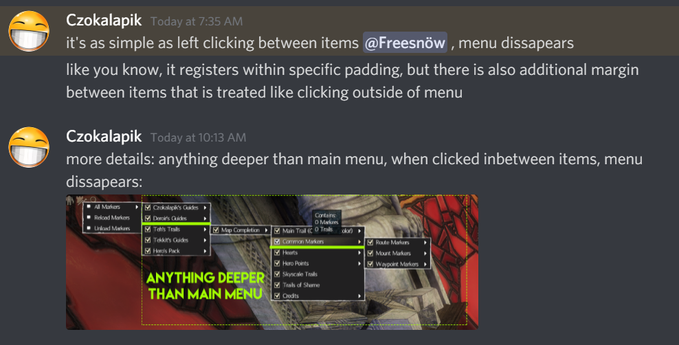 Padding Between Context Menu Strip Items Allows The Menu To Close Without Action When Clicked