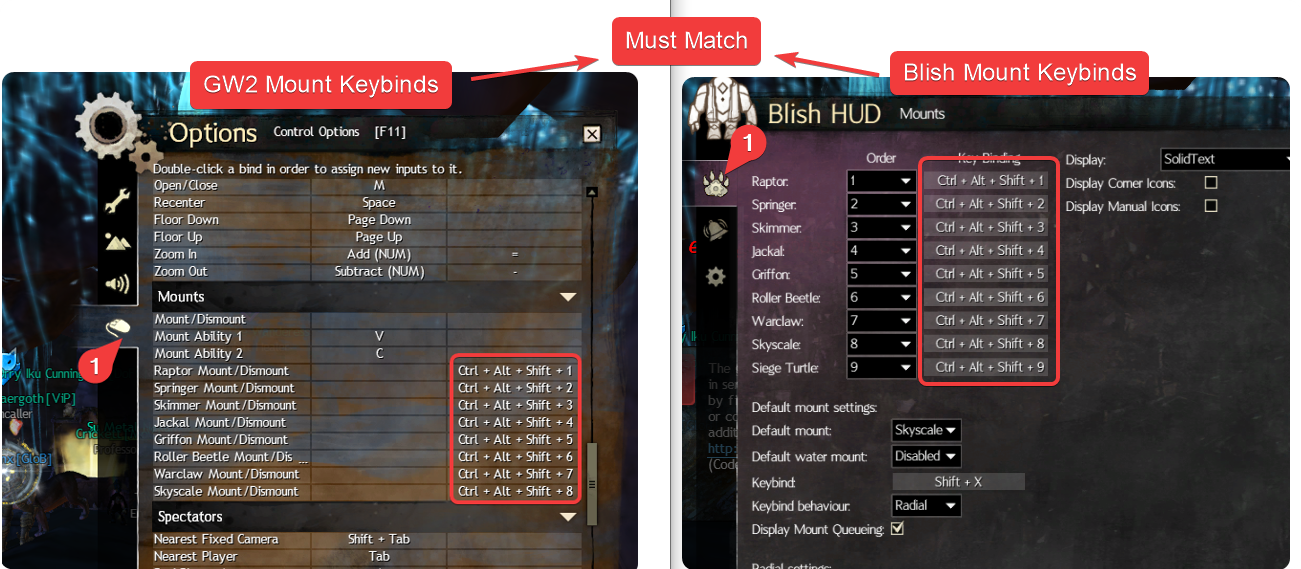 Mounts module loads, renders, and responds to hotkey, but doesn't summon mount · Issue #610 ...
