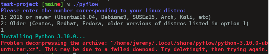 Add Support For Python 310 Pyflow Fails To Recognize Python 310 Correctly · Issue 102 9170
