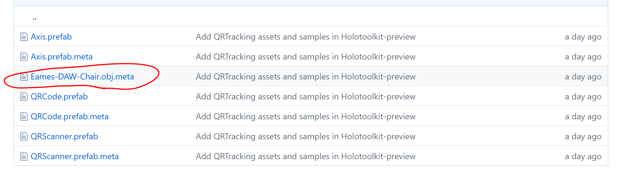 QR Code Feature - missing prefabs in sample scenes and console warning ...
