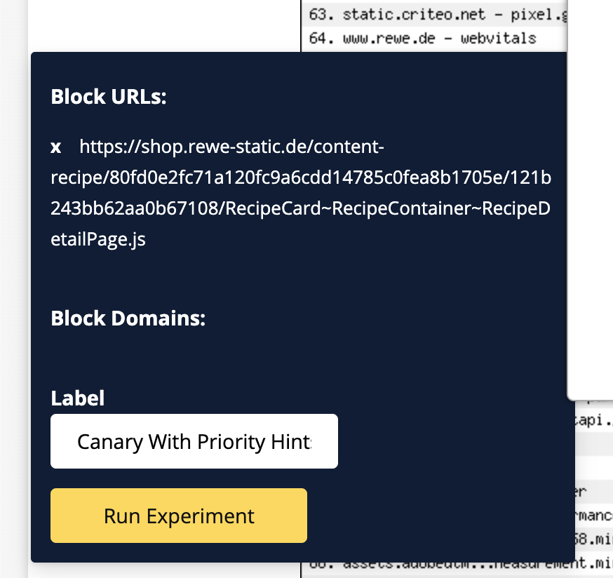 "experimentSettings" overlay getting overlapped by other elements · Issue #1609 · catchpoint ...