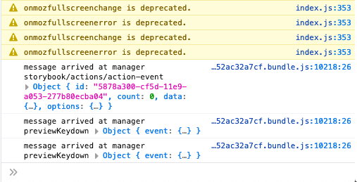 Action not working/not appearing in Action logger pane · Issue #7999 · storybookjs/storybook ...