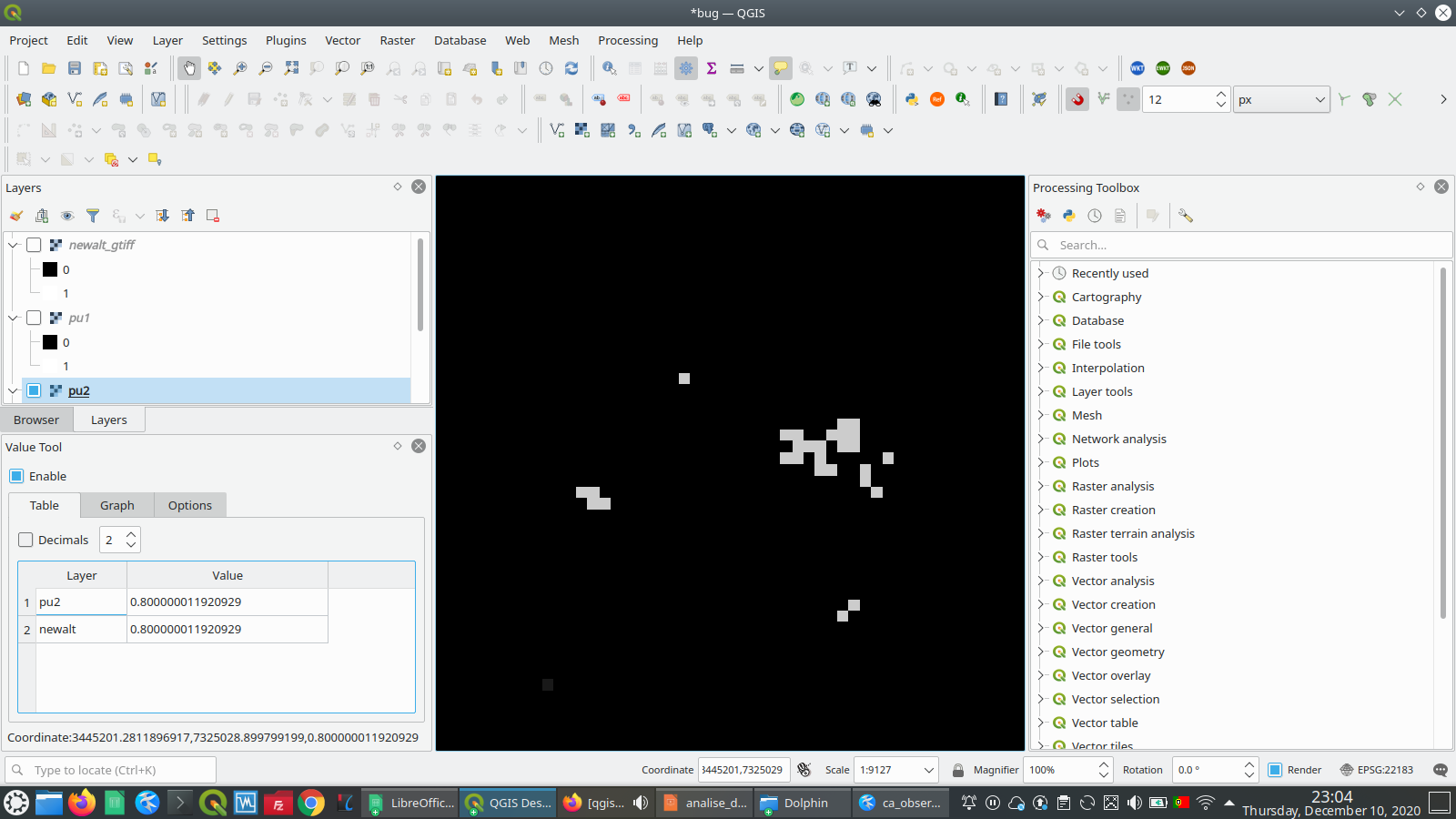 Saving Esri Floating Grid as GTiff change data values · Issue #40550 · qgis/QGIS · GitHub